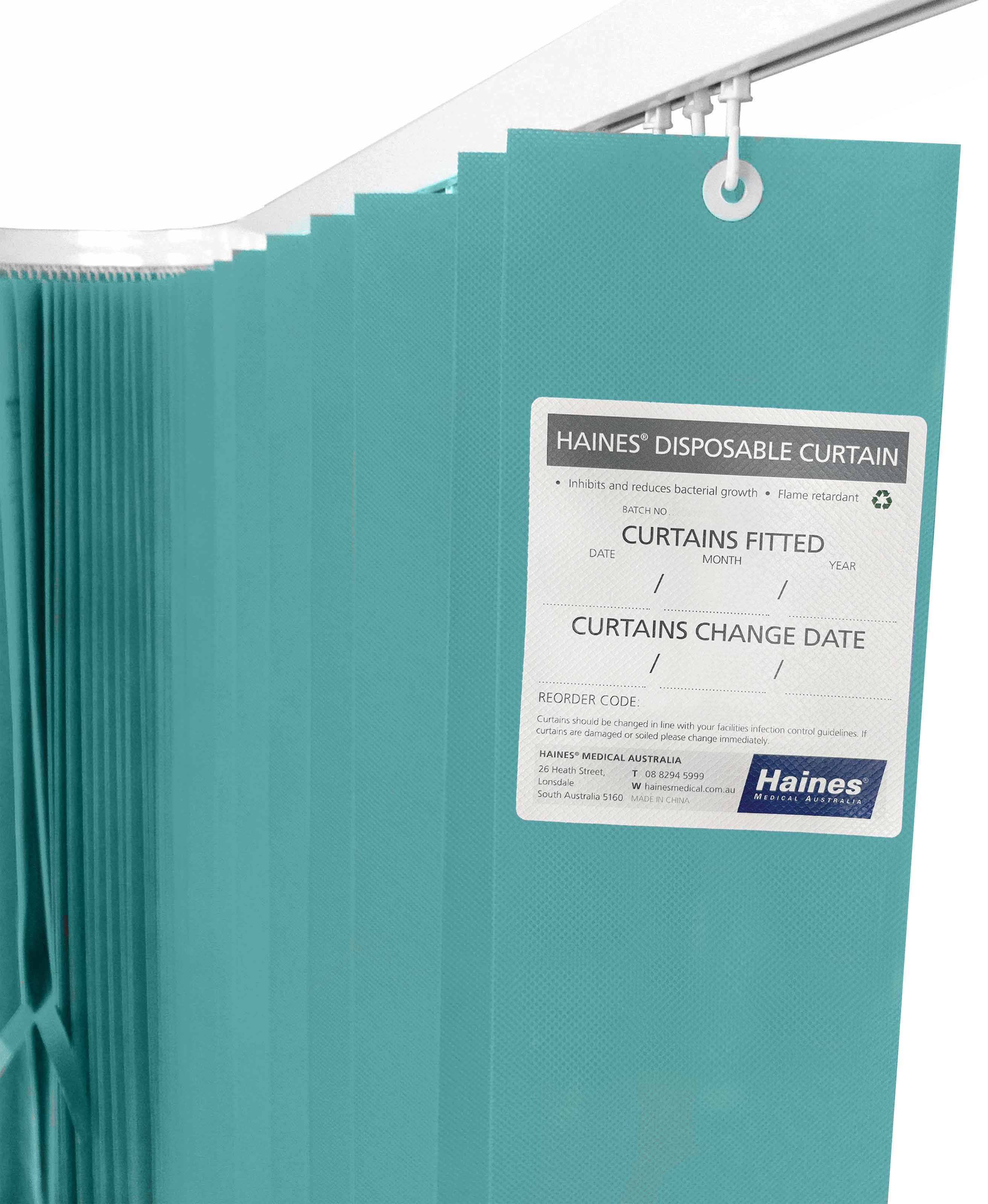 Haines® Disposable Medical Curtains. Variety of Colours. - Haines ...