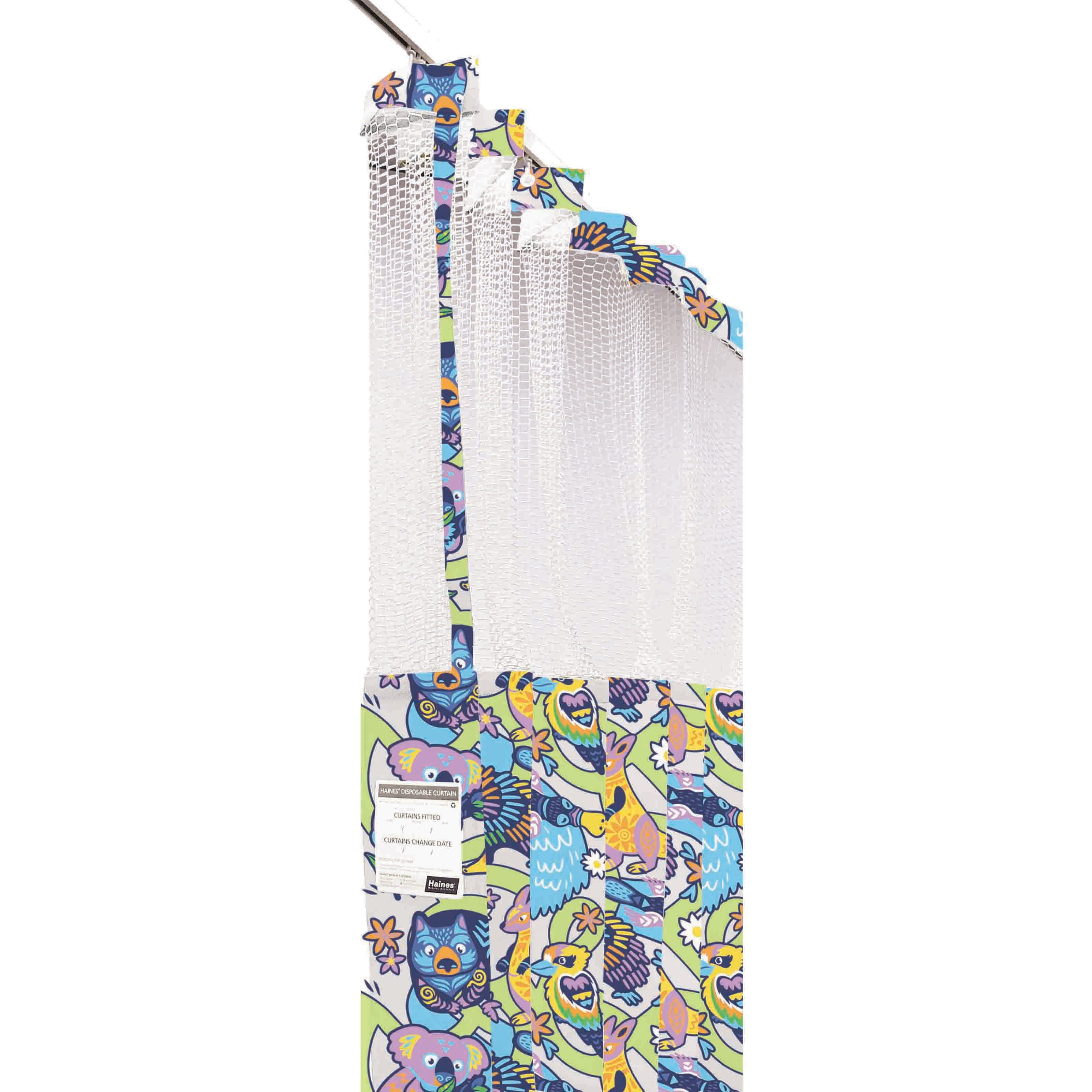 Haines® Medical Curtains Antimicrobial - with Top Mesh - Haines Medical ...