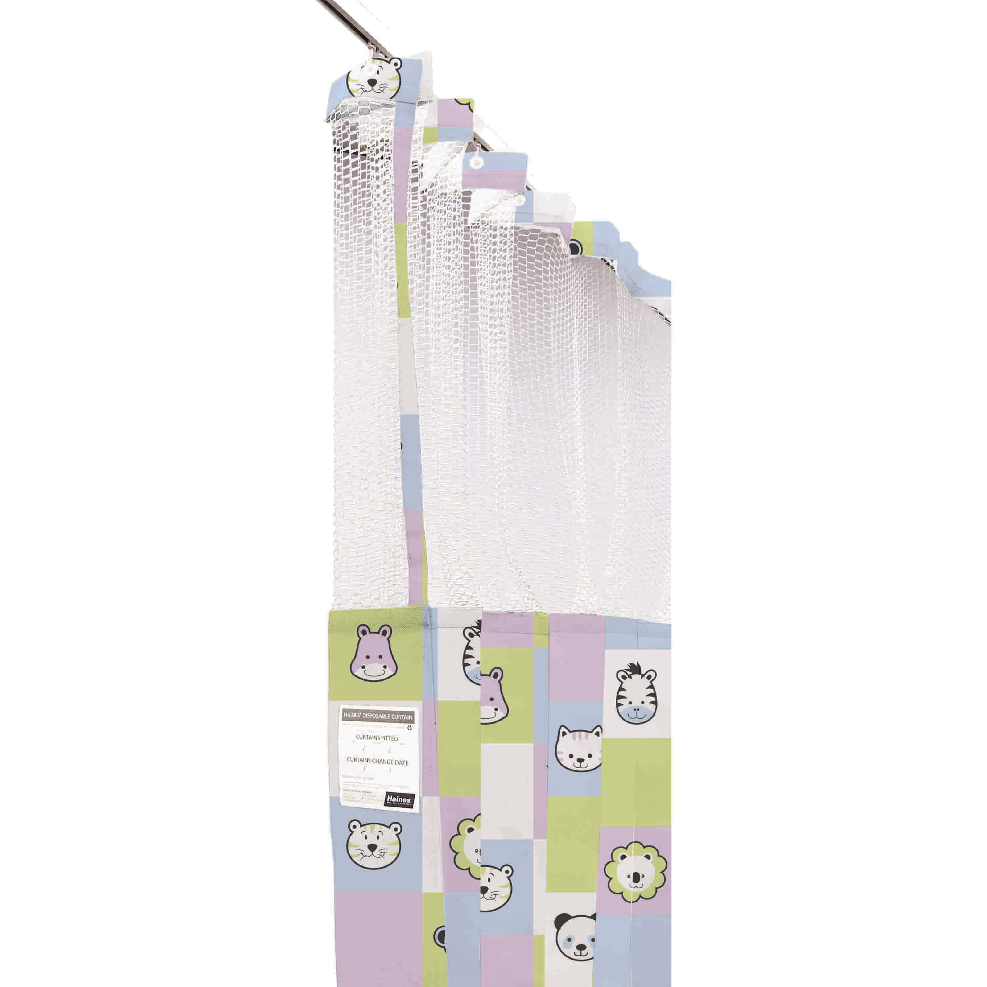 Haines® Medical Curtains Antimicrobial - with Top Mesh - Haines Medical ...