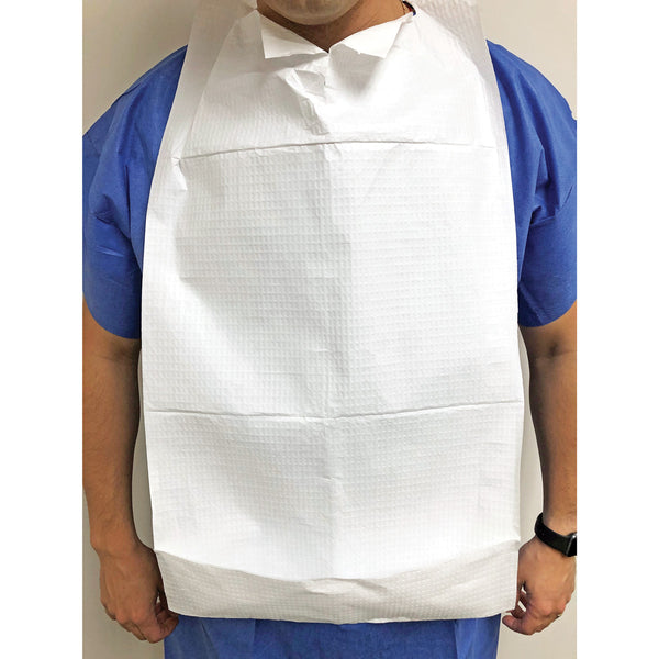 Hospital Patient Bib - Single Use - Reduce Laundry - Haines Medical ...